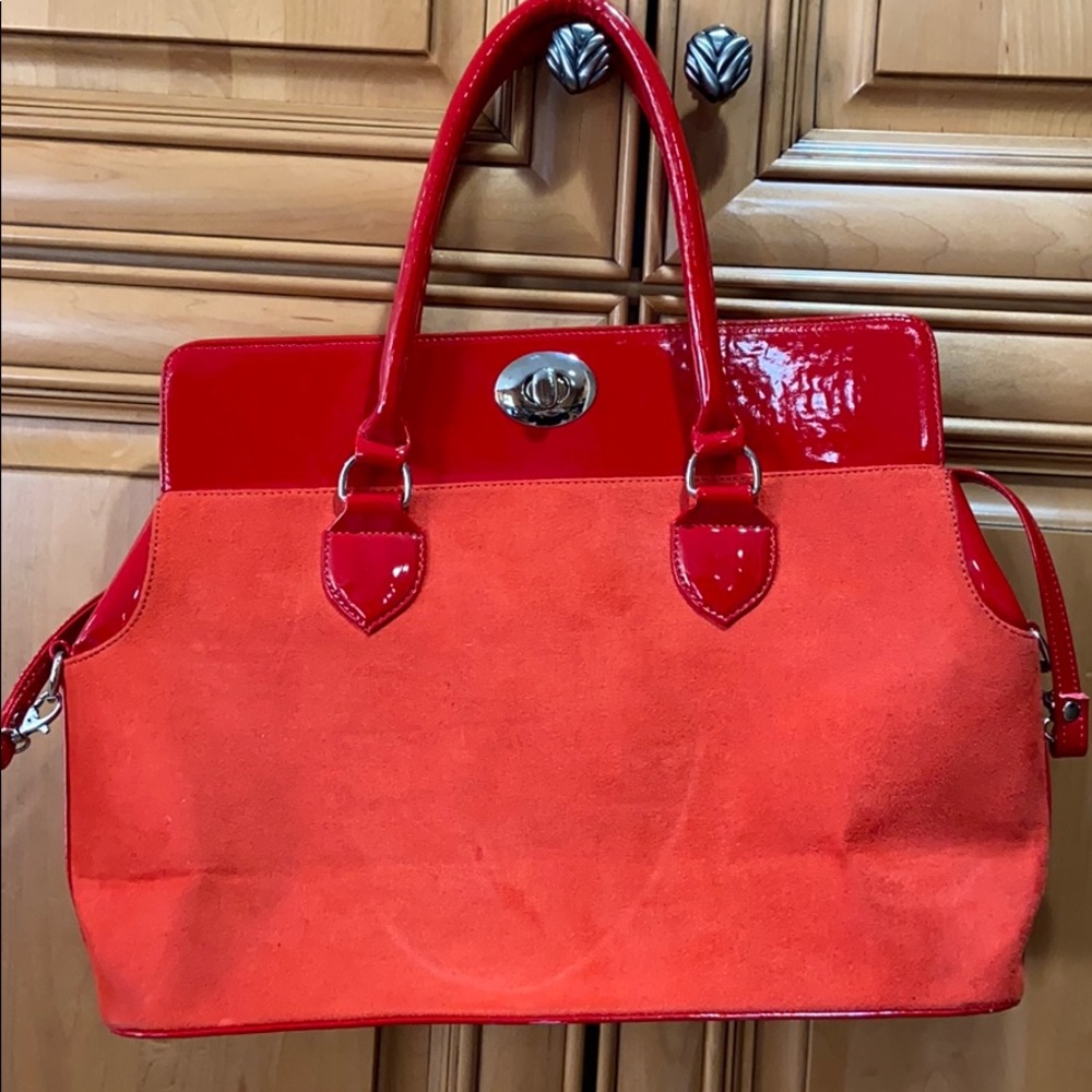 Italian - Michael Valentino Red Bag - Gem